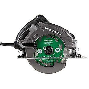 Metabo HPT Circular Saw | 7-1/4-Inch | 15-Amp Motor | 6800 RPM | Electric Brake | Dust Blower | C7BUR