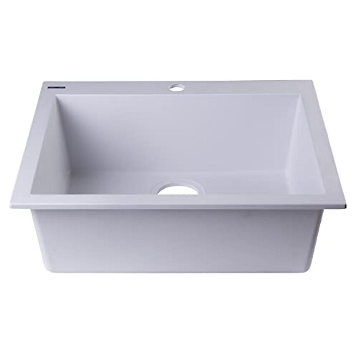 ALFI brand AB2420DI-T Kitchen Sink, Titanium