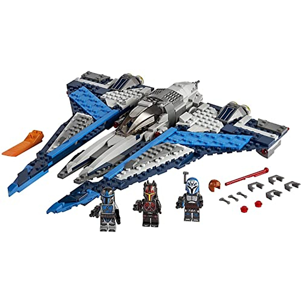 LEGO Star Wars Mandalorian Starfighter 75316 Awesome Toy Building Kit for Kids Featuring 3 Minifigures; New 2021 (544 Pieces)
