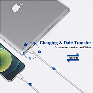 iPhone Fast Charger, iPhone 14 Charger [Apple MFi Certified] USB C Wall Charger Super Quick iPhone Charging Block with Lightning Cable Cord Compatible with iPhone 14/14 Pro/14 Pro Max/14 Plus/13/12/11