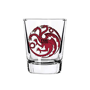 Game of Thrones Shot Glasses 4-Pack (Stark, Targaryen, Lannister, Greyjoy)