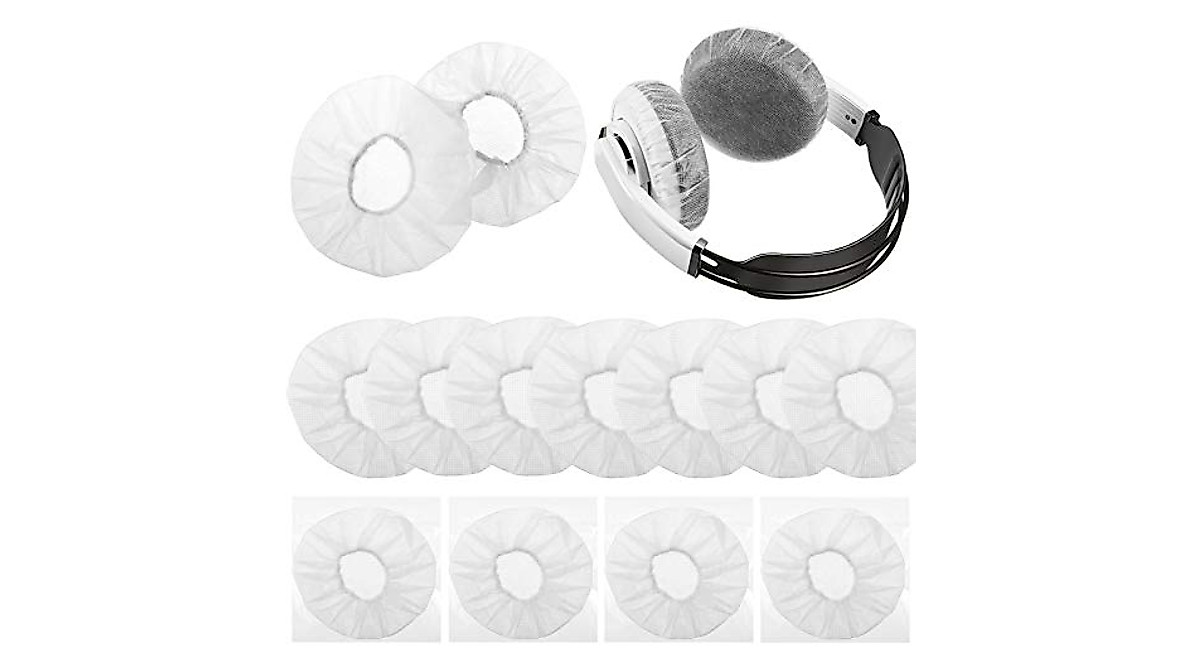 Sanitary Disposable Headphone Covers - 200 Pieces