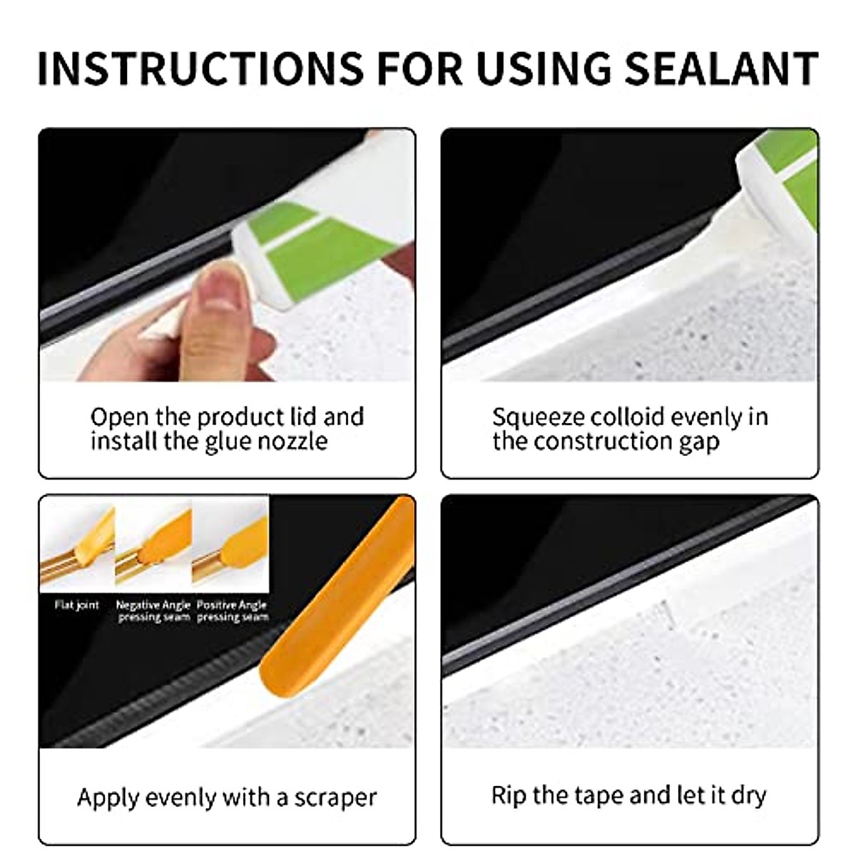 30" Slide In Range Rear Filler Kit W10113901A，Universal Triangular Filler Strip for Stove Gap, Aluminum Cooktop Gap Trim Kit Between Backsplash and Stove Compatible with Whirlpool & Most Brand, Black