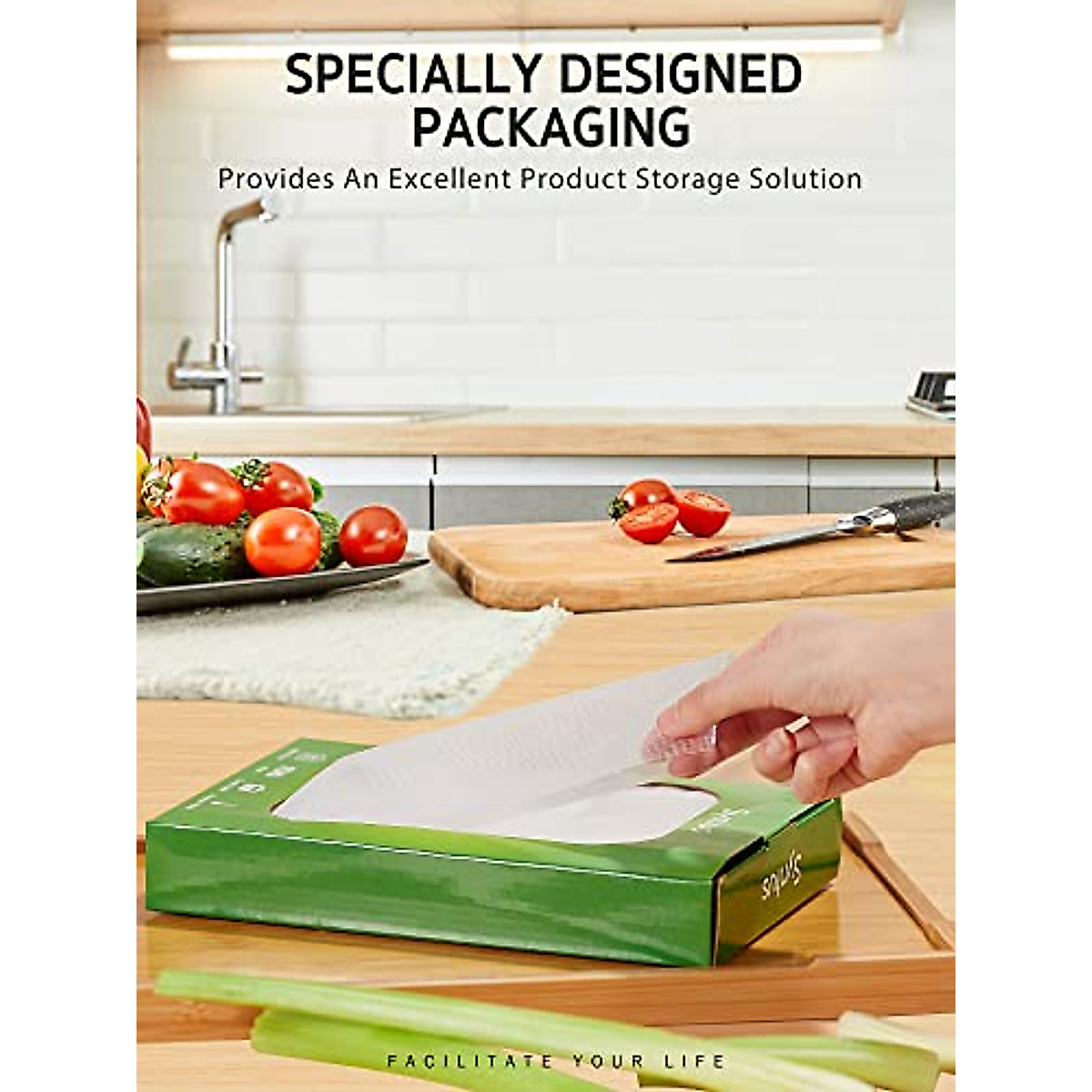 Syntus Vacuum Sealer Bags, 6 Pack + 100 Quart Size Commercial Grade Bags Rolls, Food Vac Bags for Storage, Meal Prep or Sous Vide