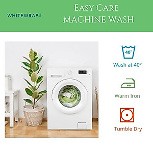 WHITEWRAP Pillow Cover| Farmhouse Checkers Decorative Throw Pillow Cover| Pillowcase| 18x18 inch Pack of 2 Green and White