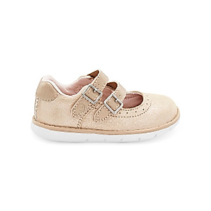 Stride Rite Kids SRT Cordaline Dress Shoe, Sand, 4 US Unisex Toddler