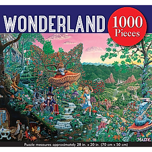 PETER PAUPER PRESS Alice in Wonderland 1000 Piece Jigsaw Puzzle