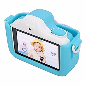 Kids Selfie Camera, Christmas Birthday Gifts for Child Age 3 and Above, 48MP HD Digital Video Cameras Mini for Preschool Toddler 3 4 5 6 7 8 Year Old Boy Toy with WiFi
