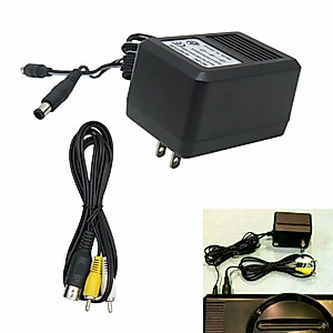 New AV Cable & AC Power Cord Bundle for SEGA Genesis 1 (Model: 1601)