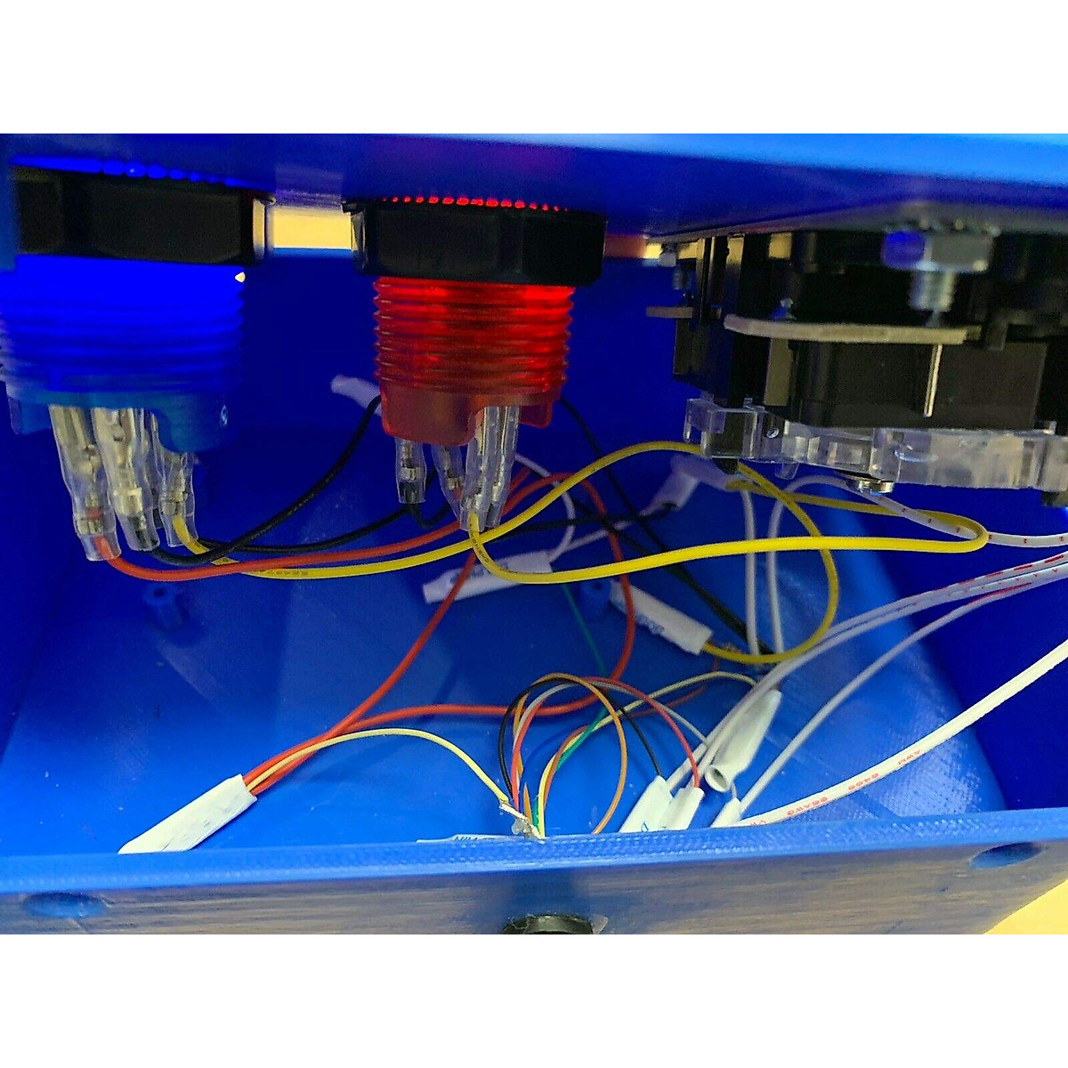 Atari Joystick 7800 2600 Controller Control Arcade Stick Handmade 3D Printed Case Blue