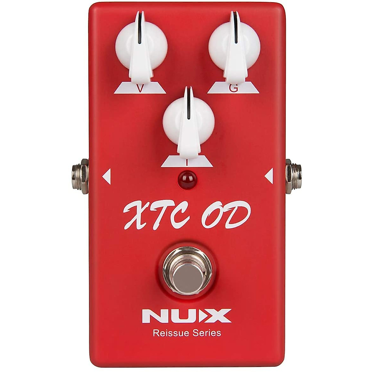 NUX XTC OD Overdrive Pedal Bundle with 2 MXR Patch Cables