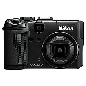 Nikon Coolpix P6000 13.5MP Digital Camera with 4x Wide Angle Optical Vibration Reduction (VR) Zoom (Discontinued by Manufacturer)