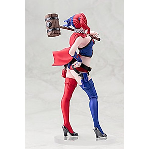 Kotobukiya DC Comics Pretty New 52 Harley Quinn New 52 Ver. 1/7 Scale Painted PVC, 9 inches (DC024)