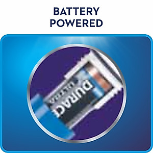 Oral-B CrossAction Power Toothbrush, White, Battery Powered