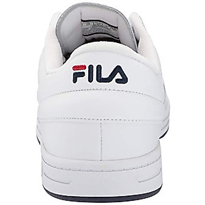 Fila mens Men's Fila Tennis 88 Sneaker, White/Navy/Red, 9.5 US