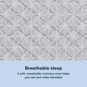 Serta Classic Clarks Hill 2.0, Firm 12.5" Queen Mattress, Zoned Support, Cooling, Breathable and Pressure Relieving - 100 Night Trial, CertiPUR-US Certified