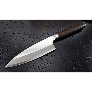 Japanese Sushi Deba Knife for Left Handed German steel (180mm)