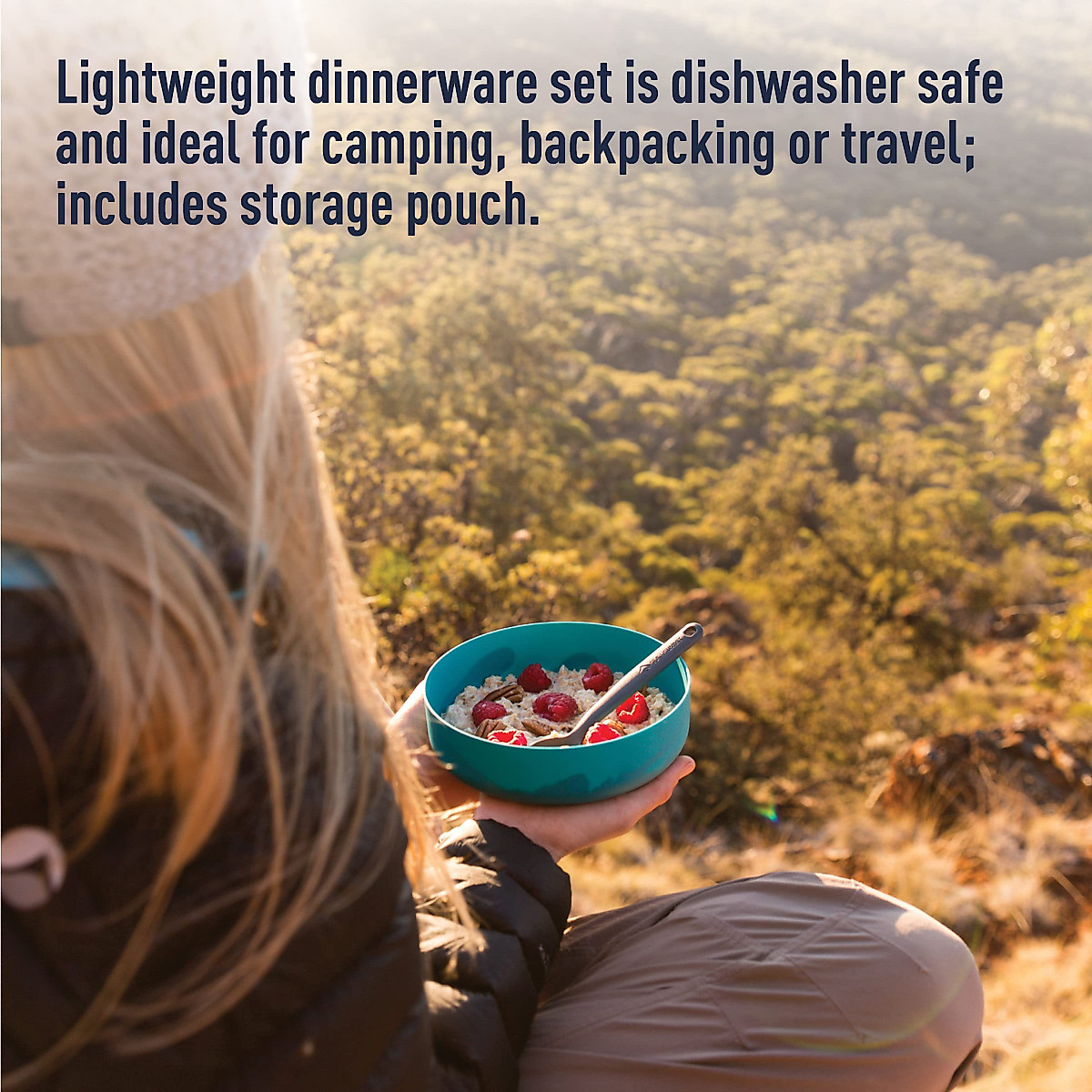 Sea to Summit Delta Light 4-Person Camp Dinnerware Set