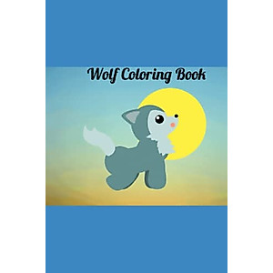 Wolf coloring book
