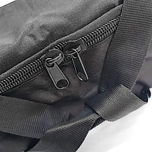 Outspark Grill Cover and Carry Bag for Blackstone 17 Inch Griddle Without Griddle Hood/Camp Chef Griddle Flat Top Grill Similar Size,600D Water Proof Canvas Accessories for Blackstone 17" Griddle