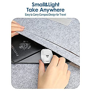 USB C Wall Charger, 2-Pack 20W Fast Charger for iPhone, PD3.0 Compact Charger Block Quick Charging, USB C Power Adapter Compatible with iPhone 13/13 Mini/13 Pro/13 Pro Max/12/12 Pro Max/11, and More