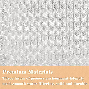 Yonchic Mesh Laundry Bag for Delicates, Durable Laundry Bags with Premium Zipper, Washing Machine Wash Bags for Blouse, Socks, Bra, Travel Organization Bag (1M, 1L, 1Bra Bag, 1 Round Bag)