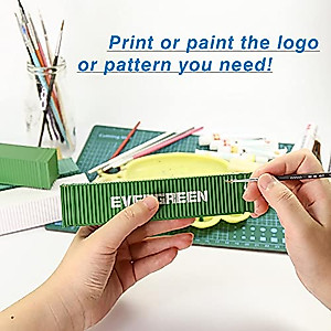 Evemodel C8745 9pcs Different Colored HO Scale 1:87 45ft Blank Shipping Container 45' Cargo Box