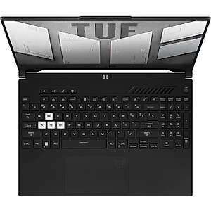 ASUS TUF Dash F15 Gaming Laptop 2022, 15.6” 144Hz FHD Display, 12th Intel i7-12650H 10-Core, 32GB DDR5 1TB SSD, NVIDIA GeForce RTX 3070 8GB GDDR6, Thunderbolt, Backlit KB, RJ45, Win 11 Pro, COU USB