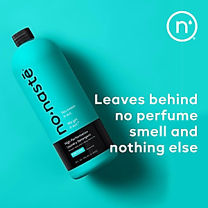 Nonaste Liquid Laundry Detergent - Pure Clean, 32 Fl Oz (Pack of 1) - Active Wear Laundry Detergent for Workout Clothes & More - Unscented, Gentle & Color Safe