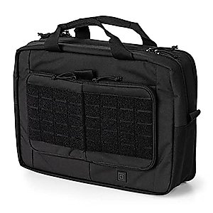 5.11 Tactical Unisex Overwatch Briefcase, Versatile 16 Liter Computer Bag, Black, Style # 56647