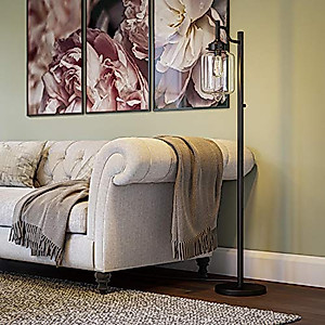 Kenroy 32408ORB Home Casey Tall Floor Lamp Oil-rubbed Bronze Finish, Small