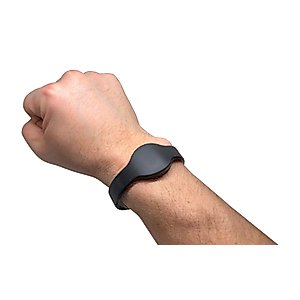 2 Black 26 Bit Proximity Wristbands AuthorizID Weigand Prox Wrist Band Compatable with ISOProx 1386 1326 H10301 Format Readers. Works with The vast Majority of Access Control Systems