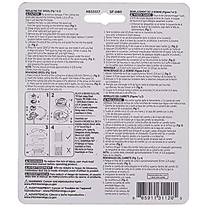 BLACK+DECKER Trimmer Line, 20-Foot, 0.08-Inch, Auto Feed (SF080)