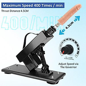 Sex Machines for Men and Woman Automatic Thrusting Sex Machine Thrusting Male Masturbators with 3xlr Adult Dildo and Male Masturbator Cup Man Sex Machine Adult Toy Thrusting Machine Sex Toy with Base