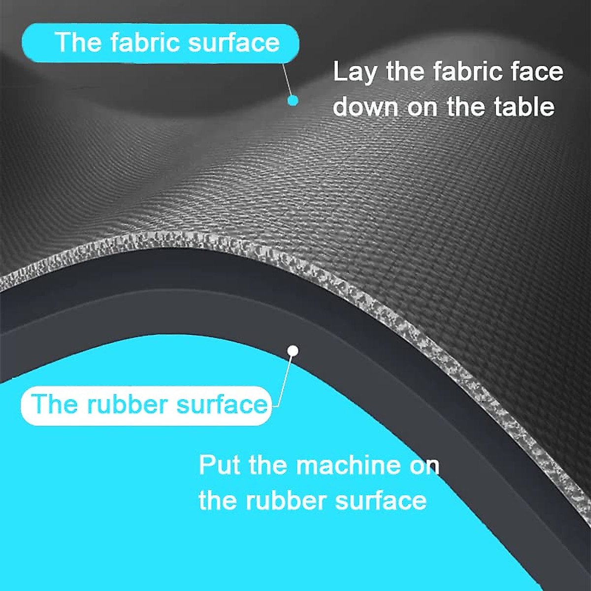 Mixer Slider Mat with Cord Organizer for Kitchen Aid 5-8 Qt Stand Mixer, Kitchen Appliance Slide Mats Pad Mixer Slider, Kitchen Mixer Accessories and Attachments