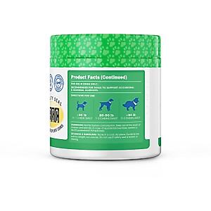 Nutricost Pets Seasonal Allergy Supplement Soft Chews for Dogs (Beef Flavored) 60 Soft Chews - Supports Occasional & Seasonal Allergies Health