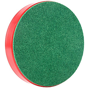 ONE250 Air Hockey Pushers and Red Air Hockey Pucks, Goal Handles Paddles Replacement Accessories for Game Tables (4 Striker, 4 Puck Pack) (Red)