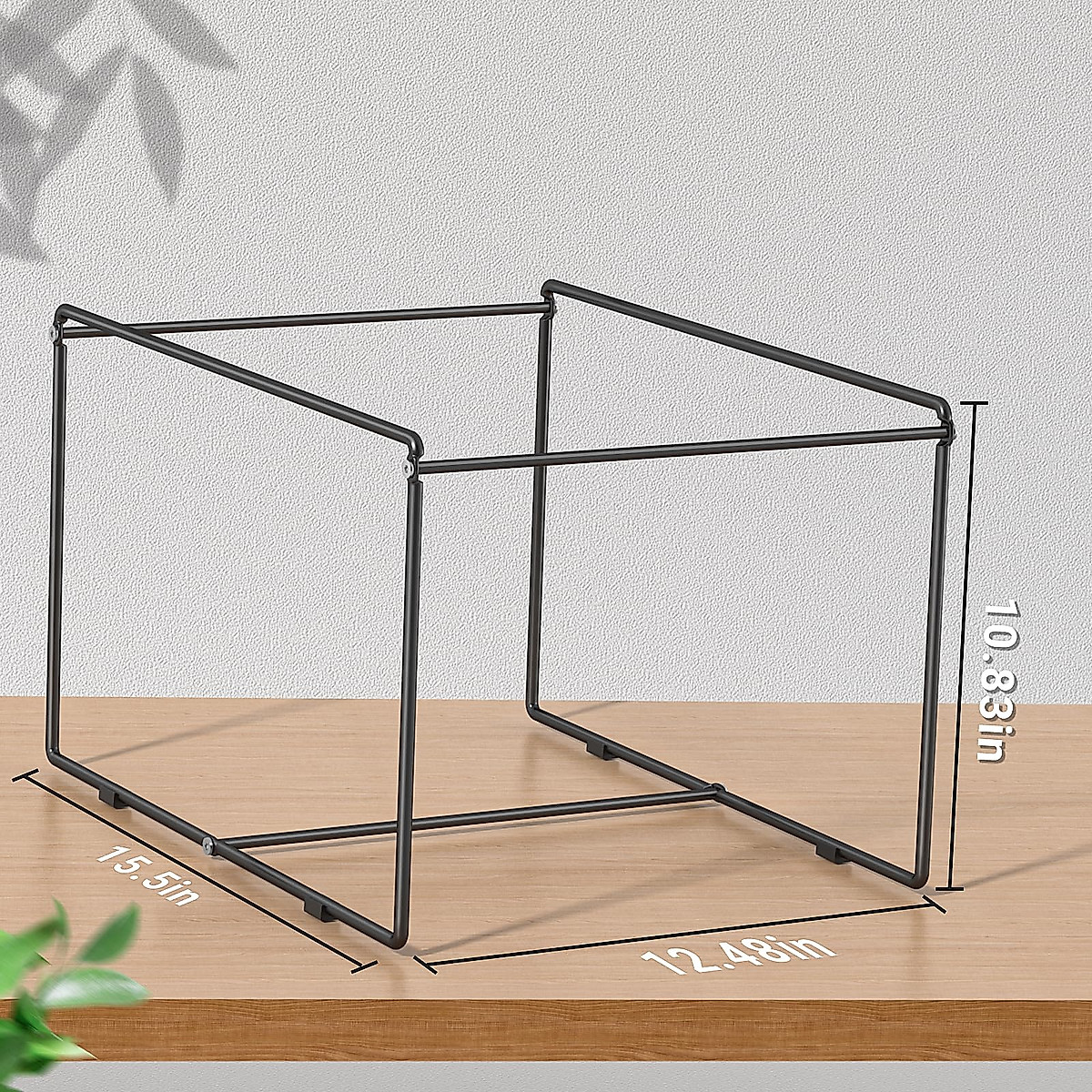 New Hanging File Folder Frame Letter/Legal Size,10.9"H,File Cabinet Organizer,Hanging File Folders Holder,Heavy Loads Desk Organizers Filing Box Inserts for Office,Stable,Sturdy,Easily Moving 1 Pack