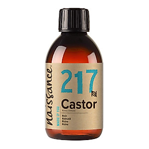 naissance Cold Pressed Castor Oil 8 fl oz - For Hair, Beard, Eyelashes, Eyebrows, Nails and Skin - Pure & Natural, Virgin, Unrefined, Vegan, Hexane-Free, Non GMO, Cruelty Free