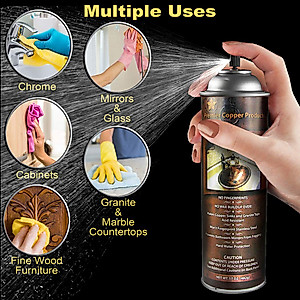 Premier Copper Products W900-WAX Copper Sink Wax Protectant, Clear