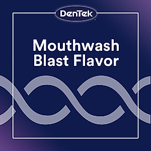 DenTek Cross Flosser Plaque Control Floss Picks, X-Shaped Floss, 75 count