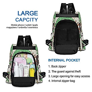 Backpack Purse for Women Fashion Chinese Dragon Travel Anti-theft Daypack College Casual Shoulder Bag Medium Size
