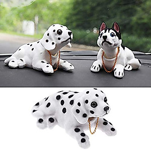Veemoon Car Dashboard Bobblehead Shaking Head Dog for car Puppy car Dashboard Bobbing Head Dog Toy Shaking Head