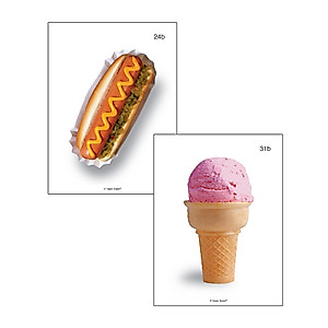 Super Duper Publications | Webber® Food Photo Flash Card Deck | Educational Learning Resource for Children