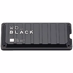 Western Digital 4TB P50 Game Drive SSD - Portable External Solid State Drive SSD, Compatible with Playstation, Xbox, PC, & Mac, Up to 2,000 MB/s - WDBA3S0040BBK-WESN
