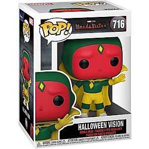 Vision Halloween Pop #716 Pop TV: Wanda Vision Vinyl Figure (Bundled with EcoTek Protector to Protect Display Box)