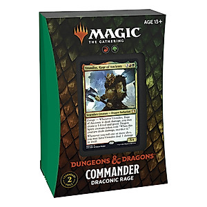 Magic: The Gathering Adventures in the Forgotten Realms Commander Deck – Draconic Rage (Red-Green)