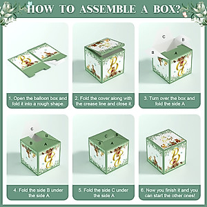 269 PC Sage Green Baby Shower Decorations, Gender Neutral Baby Shower Decorations Includes Baby Balloon Box Backdrop Tablecloth Banner Garland Kit Confetti, Greenery Woodland Baby Shower Decorations