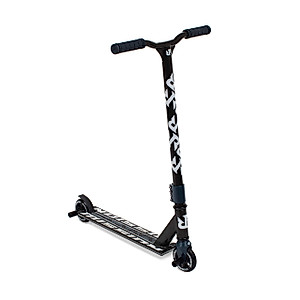 Riprail Mission Stunt Scooter for Skatepark. Pro Scooter for Kids 43" Inches and Up. Unisex Trick Scooter for All Skill Levels. Performance BMX Scooter for Beginner or Professional - Black/Blue