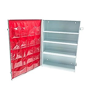 Rapid Care First Aid 62004 4 Shelf First Aid Cabinet Without Product